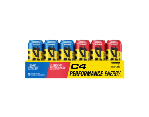 C4 Energy Drink, 16 oz., 18 pack