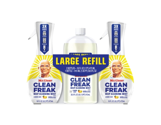 Mr. Clean Clean Freak Deep Cleaning Mist with Refill Lemon Zest