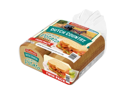 Stroehmann Dutch ctry Premium Potato Bread 22 oz (2-pk)