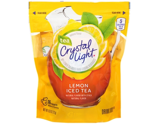 Crystal Light Drink Mix-pkets Lemon Iced Tea 16 ct