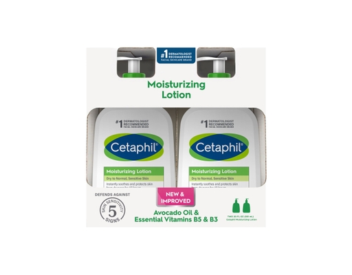 Cetaphil Moisturizing Lotion Dry to Normal 20 fl oz (2-pk)