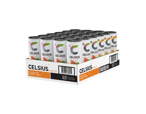 Celsius Live Fit Energy Drinks Sparkling 12 fl oz (24-pk)