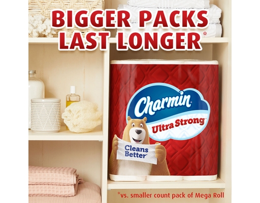 Charmin Ultra Strong Toilet Paper 242 ct (32-pk)