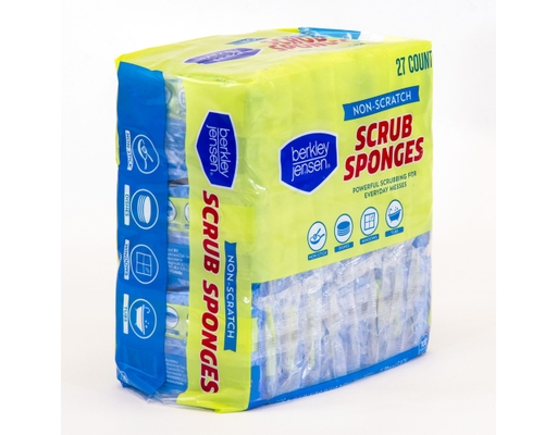 Berkley Jensen Non-Scratch Scrub Sponges 27 ct