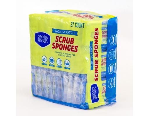 Berkley Jensen Non-Scratch Scrub Sponges 27 ct