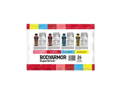 Bodyarmor Sports Super Drink Variety Pack 12 fl oz (24-pk)