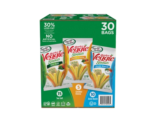 Sensible Portions Straws Snacks Garden Veggie Variety Pack 1 o