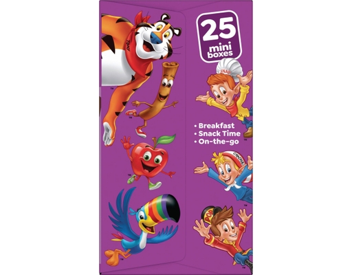 Kellogg's Mini Cereal Boxes Variety Pack 1.08 oz (20-pk)