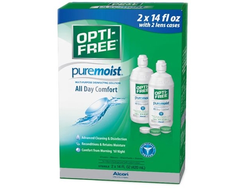 Opti-Free PureMoist Multi-Purpose Disinfecting Solution Set Var