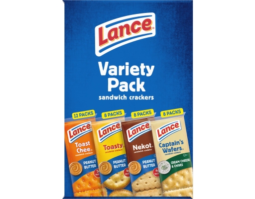 Lance Sandwich Crackers Variety Pack 36 ct
