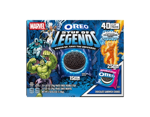 Oreo Chocolate Sandwich Cookies, Variety Pack, 40 count