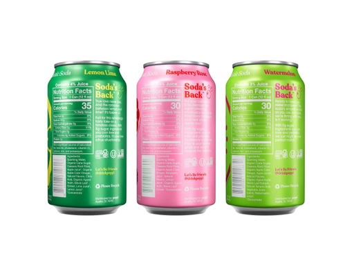 Poppi Soda Green Variety Pack, 12 oz., 15 pack