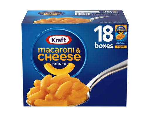 Kraft Macaroni & Cheese Boxes Original 7.25 oz (18-pk)