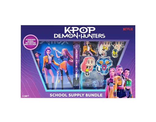 Netflix KPop Demon Hunters School Supply Bundle Kit 8 count set