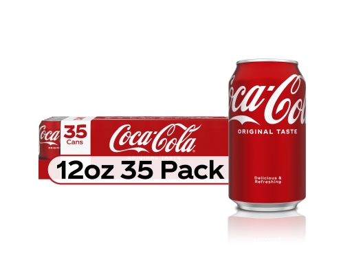 Coca-Cola Soda Cans 12 fl oz (35-pk)