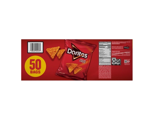 Doritos Chips Nacho Cheese 1 oz (50-pk)