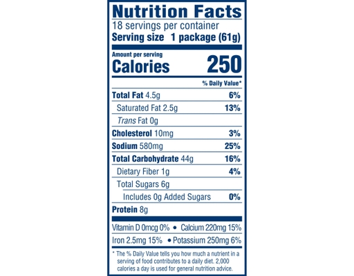 Kraft Easy Mac Macaroni & Cheese Pouches Original 2.15 oz (18-