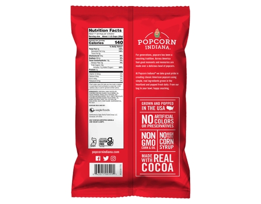 Popcorn Indiana Black & White Fudge Drizzle Popcorn 17 oz