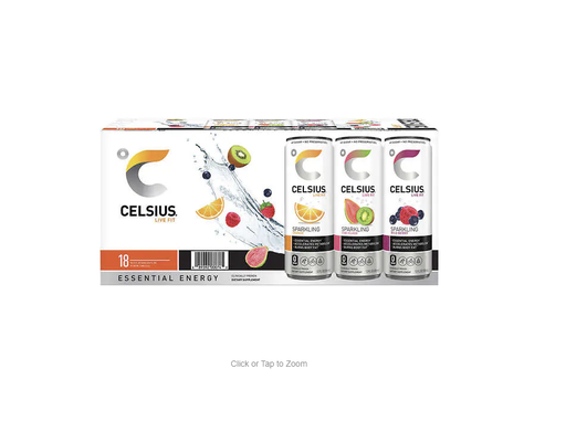 Celsius Live Fit Sparkling Energy Drink Variety Pack 12 fl oz