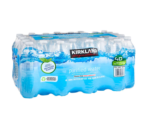 Kirkland Signature Purified Drinking Water 16.9 fl oz (40-pk)