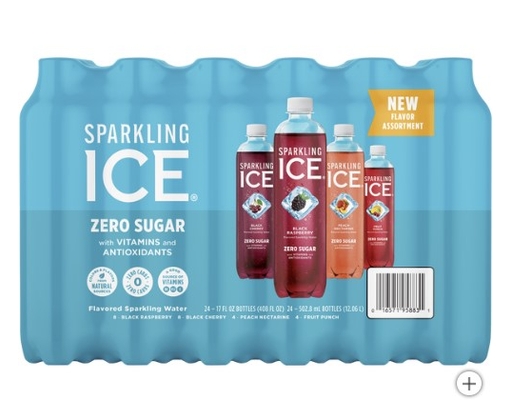 Sparkling ICE Sparkling Water, Variety Pack, 17 fl oz, 24 ct