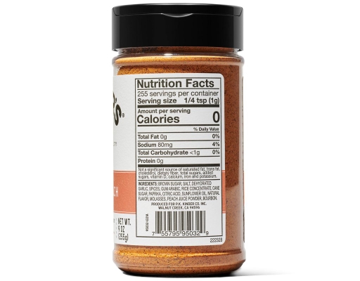 Kinder's Bourbon Peach Seasoning 9 oz
