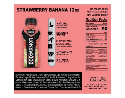 Bodyarmor Sports Super Drink Variety Pack 12 fl oz (24-pk)
