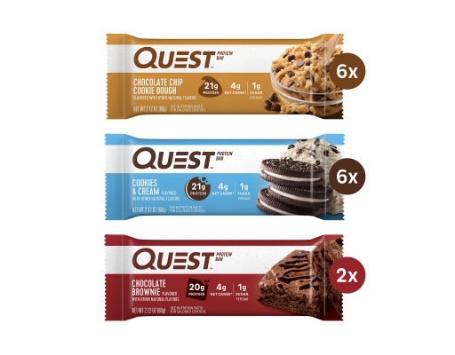 Quest Protein Bar Variety Pack 2.12 oz (14-pk)