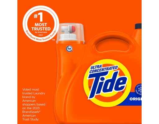 Tide Ultra Concentrated Liquid Laundry Detergent Original 170