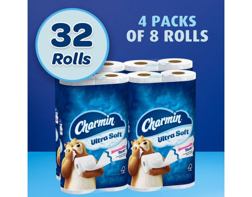 Charmin Ultra Soft Toilet Paper 231 ct (32-pk)