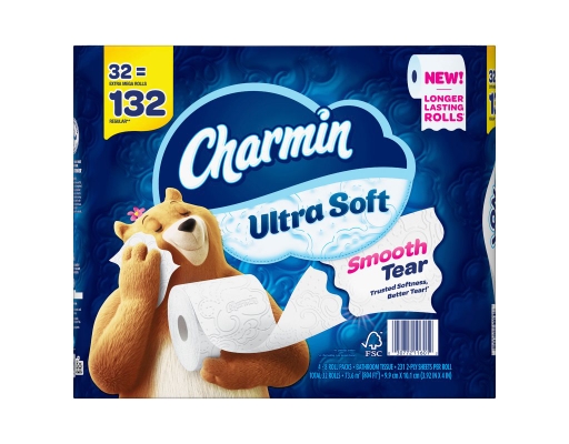Charmin Ultra Soft Toilet Paper 231 ct (32-pk)