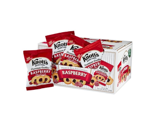 Knott's Berry Farm Shortbread Cookies Raspberry 2 oz (36-pk)