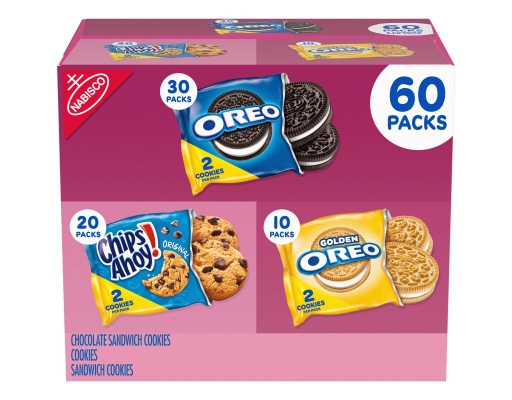Nabisco Sweet Treats Cookies Variety Pack 0.78 oz (60-pk)