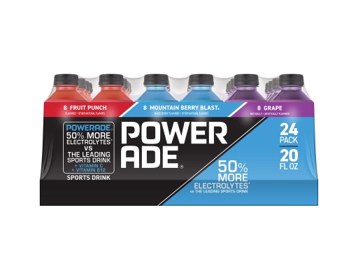 Powerade Sports Drink Variety Pack 20 fl oz (24-pk)