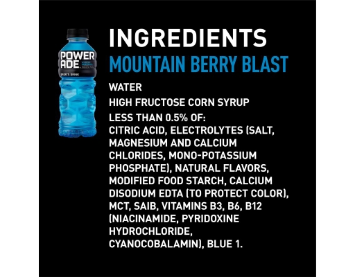Powerade Sports Drink Variety Pack 20 fl oz (24-pk)