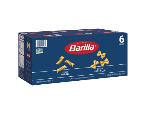 Barilla Pasta Variety Pack 16 oz (6-pk)