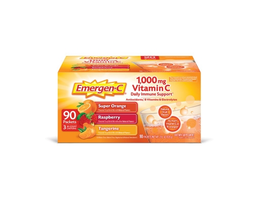 Emergen-C 1000mg Vitamin C Supplement Drink Mix Variety Pack 9
