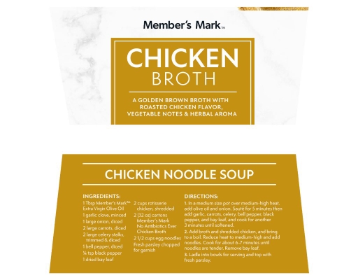 Member's Mark Chicken Broth 32 oz (6-pk)