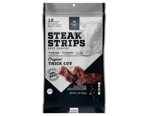 Member's Mark Beef Steak Strips Thick Cut 12 oz