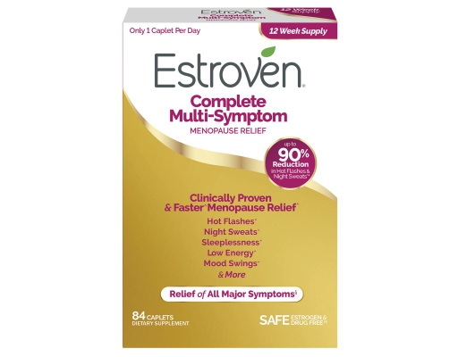 Estroven Complete Multi-Symptom Menopause Relief Caplets 84 ct
