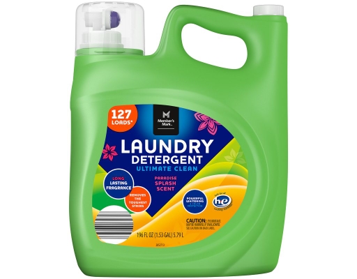 Member's Mark Ultimate Clean Liquid Laundry Detergent Paradise