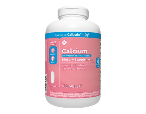 Member's Mark Calcium with Vitamin D Tablets 600 ct
