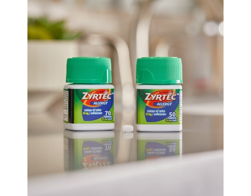 Zyrtec 10mg Allergy Relief Tablets Variety Pack 120 ct