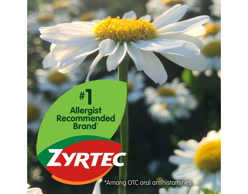 Zyrtec 10mg Allergy Relief Tablets Variety Pack 120 ct