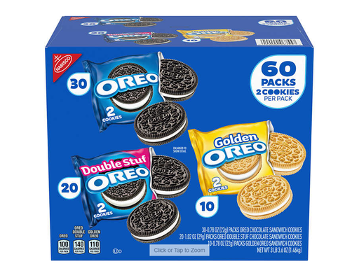 Oreo Cookies Variety Pack 60 ct