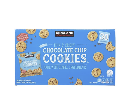 Kirkland Signature Mini Chocolate Chip Cookies 1 oz (30-pk)