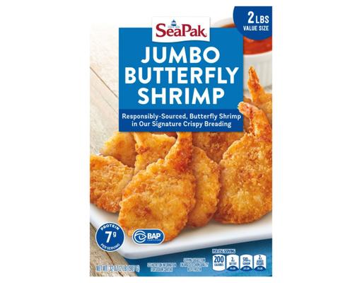 SeaPak Jumbo Butterfly Shrimp, 2 lbs.