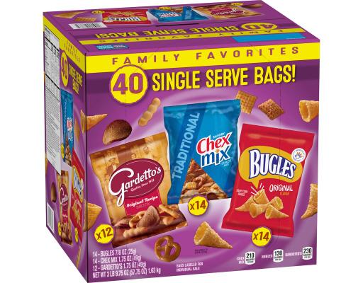 General Mills Snacks Variety Pack 40 ct