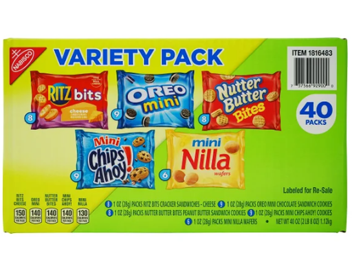 ritz bits mini packs